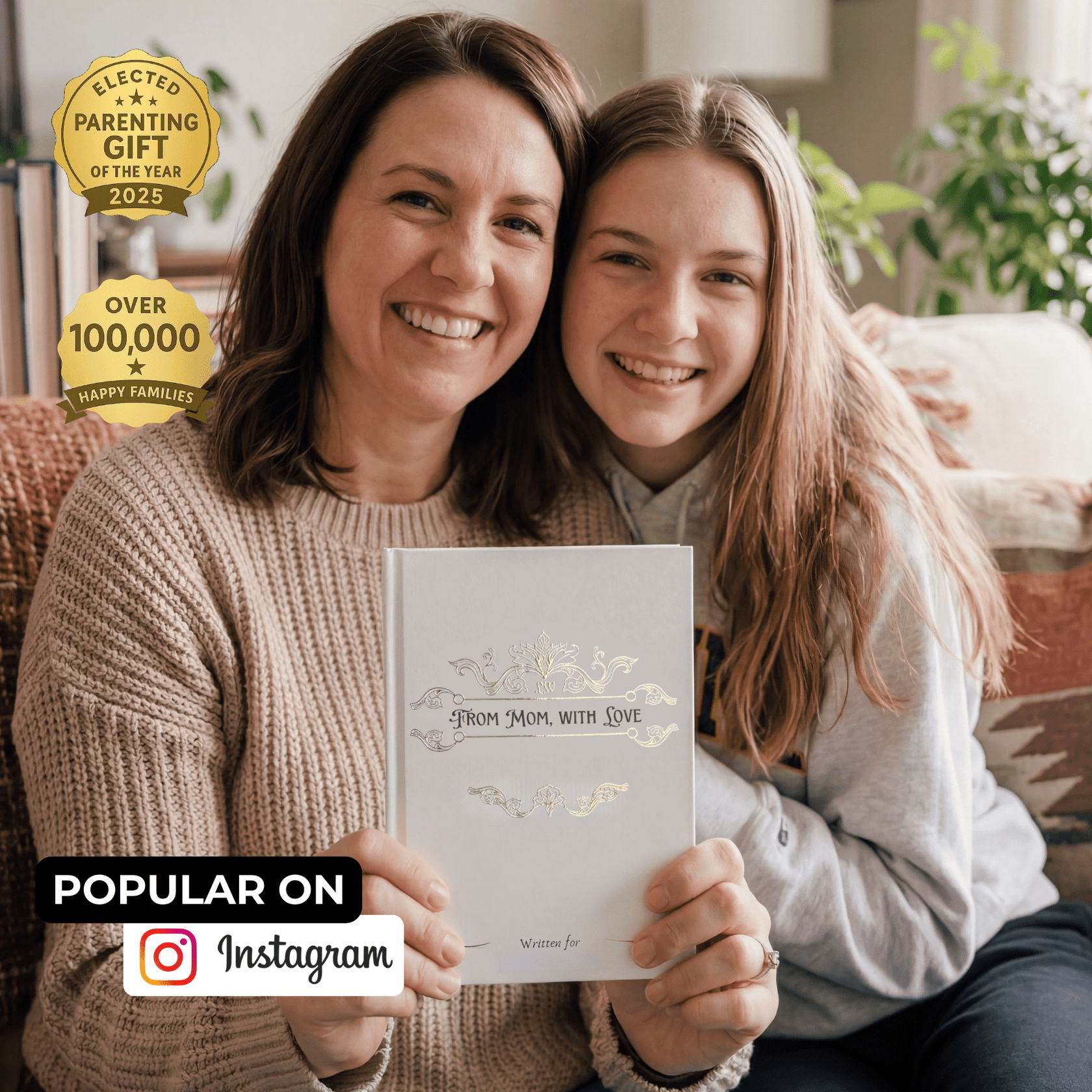 Personalized book : From Mom, With Love - The Books for mom – With My Love