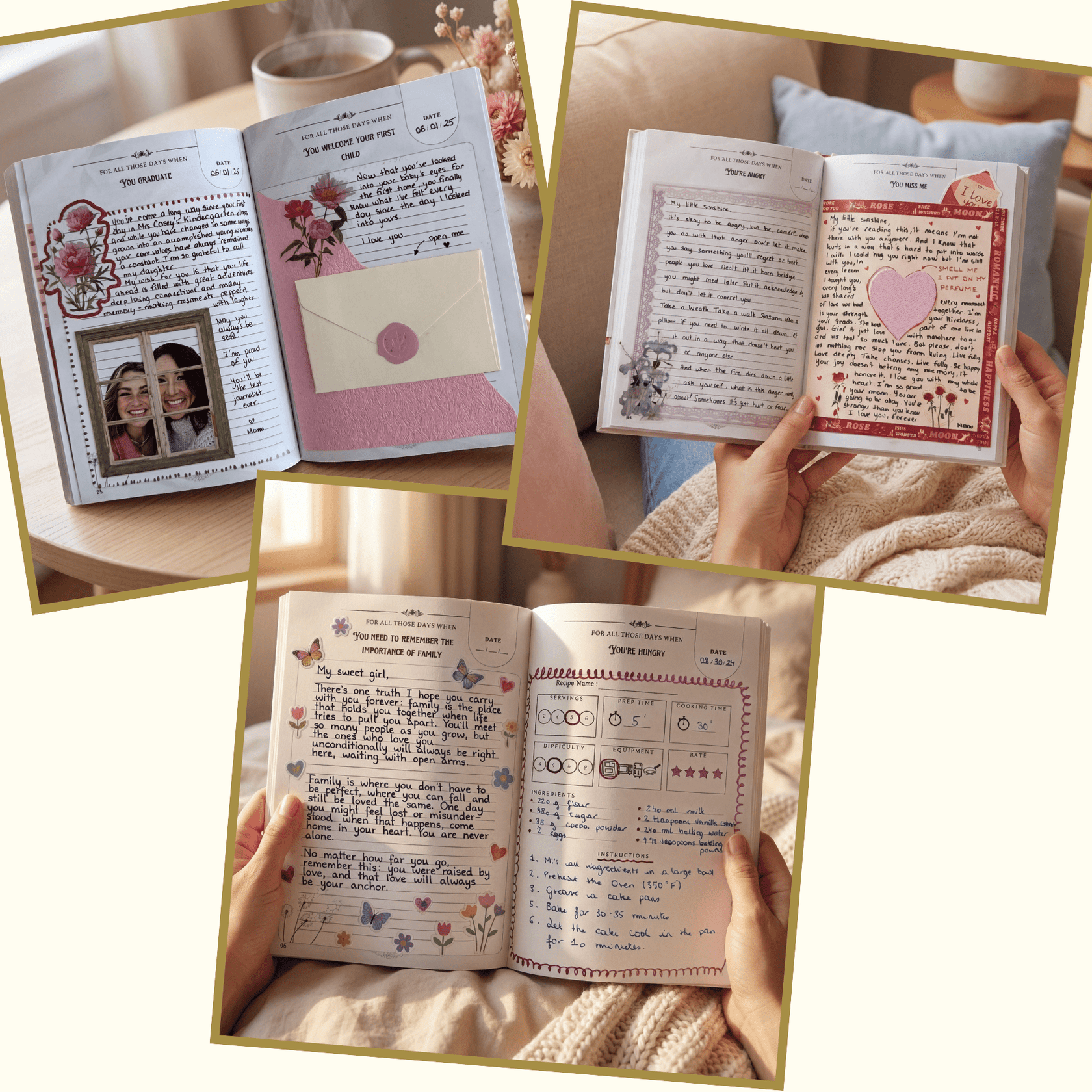 Personalized book : From Mom, With Love - The Books for mom – With My Love
