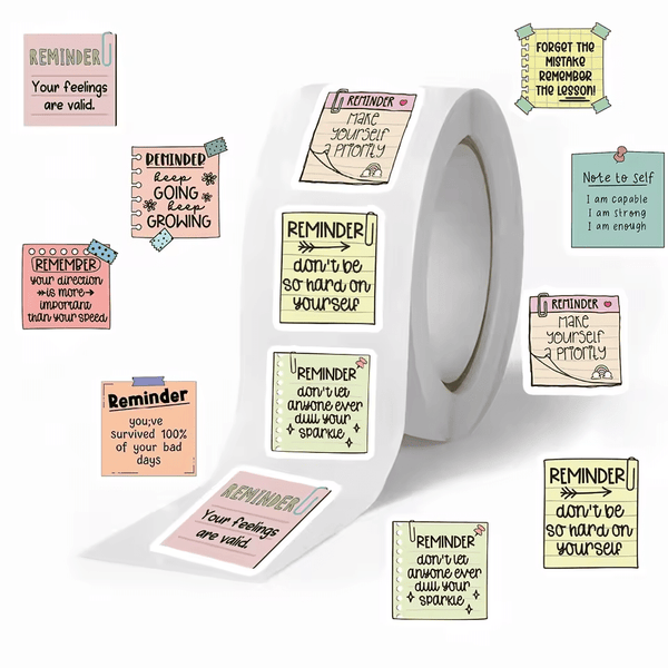 Reminder Stickers (500 pcs/Roll) – With My Love
